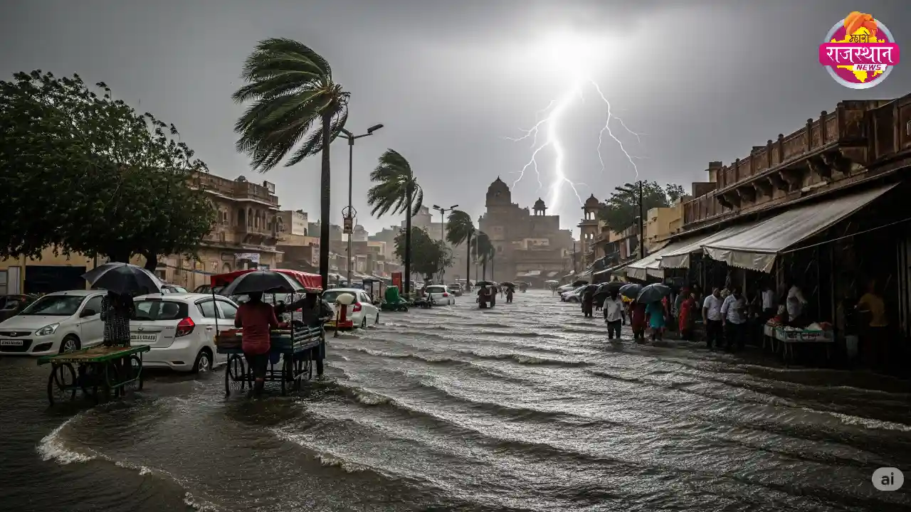 Rajasthan Weather Update : 14 अगस्त से कोटा और उदयपुर संभाग में बारिश ...